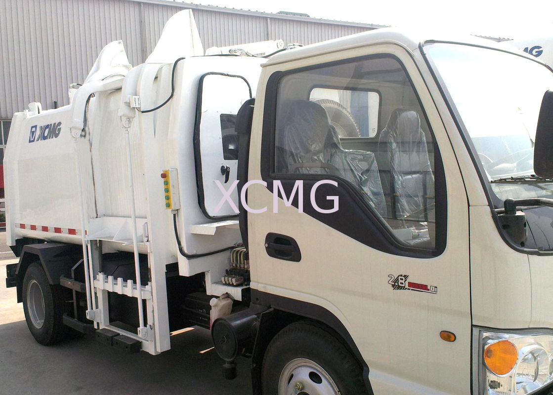 ระบบไฮดรอลิก PLC รถยนต์อเนกประสงค์รถขนขยะอัด